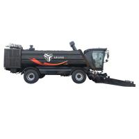 China Labor Efficient 6m³ Volume Cow Manure Collector For Barn And Alley Cleaning for sale