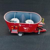 China 18m³ Capacity Vertical Feed Mixer Wagon With Reinforced Axle For Large Livestock Ranches for sale