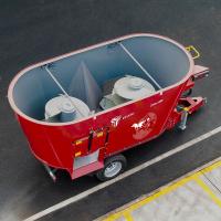 China 26m³ TMR Mixer Wagon Featuring NM400 Steel Augers for High-Capacity, Efficient Feeding Operations for sale