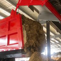 China Low Maintenance 20m³ Silage Transfer Wagon With Silage Transport And Feeding for sale