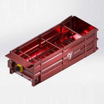 China Labor Saving 40m³ Smart Silage Transfer Wagon For Modern Livestock Facilities for sale