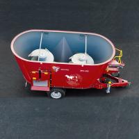 China 20 m³ Dual-Auger Vertical TMR Mixer with Integrated Feeding System for Large Livestock Farms for sale