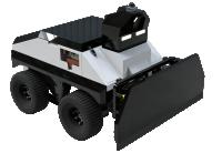 China UHAND Robotic Feed Pusher Laser-Vision Navigation for sale
