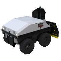 China UHAND Robotic Feed Pusher Laser-Vision Navigation for sale
