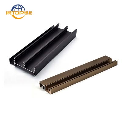 China Bronze Anodized Natural Aluminium Profiles for Windows Drilling Punching for sale