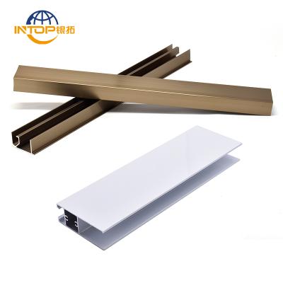 China Silver Anodizing Aluminum Window Frame Extrusions OEM ODM T5 T4 Temper for sale