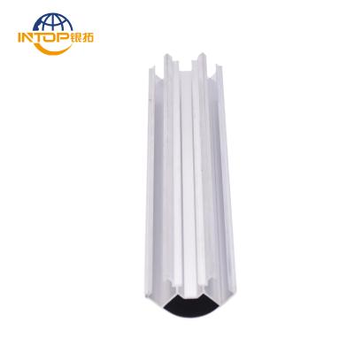 China Natural Silver Anodized Aluminium Profile for Windows Custom Extruded Shapes for sale