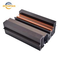 China Reinforced Aluminium Window Extrusions Anti Pry Window Aluminium Profile for sale
