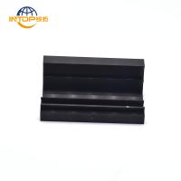 China Natural Aluminum Profiles for Wardrobe 1.10mm 6063 T6 Sandblasting Black for sale