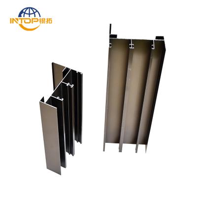 China Natural Bronze Anodized Window Profile 6063 T6 for Sliding Systems for sale