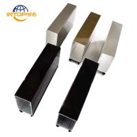 China Glossy Anodizing Black Window Aluminium Profile Custom Shapes And Length for sale