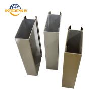 China Silver Sandblasted Surface Treatment Window Aluminum Profiles 6063 Alloy for sale