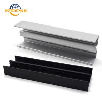 China 40x40 Black Anodized Aluminum Extrusion 6063 Aluminum Alloy Profile for sale