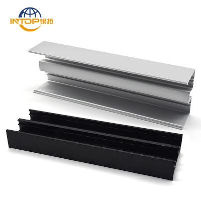 China 40x40 Black Anodized Aluminum Extrusion 6063 Aluminum Alloy Profile for sale