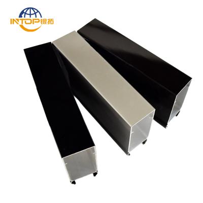 China Tilt and Turn Window Profile Aluminium with Thermal Break Bronze Silver Natural for sale