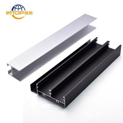 China Aluminum Window Profiles Heat-Insulating Strip Office Building Exterior Windows for sale