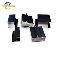 China Glossy Anodized Aluminium Window Profiles Bronze Aluminium Door Frame Profile for sale