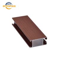 China Temporary Partition Aluminum Frame Profile 1.4mm-1.8mm Door Aluminium Section for sale
