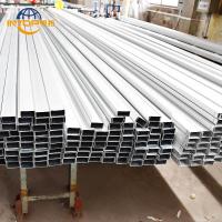 China Anodizing Silver Matte Aluminium Window Profiles 6063 Alloy for sliding system for sale