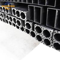 China Anodizing Bronze Glossy Window Aluminium Profile 6063 T5 Custom Length for sale