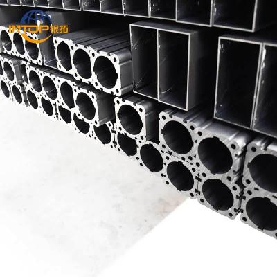 China Anodizing Bronze Glossy Window Aluminium Profile 6063 T5 Custom Length for sale