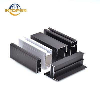 China 40x40 Aluminium Sliding Door Extrusions 6063 Aluminium Profile For Glass Door for sale