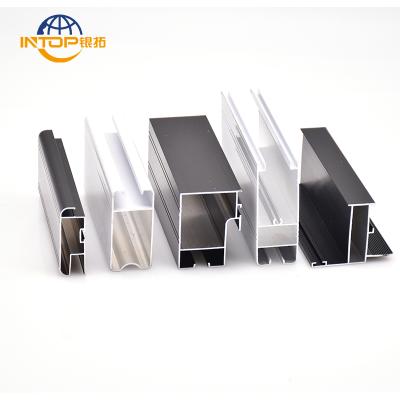 China Mill Finish Aluminium Door Profiles 2mm 3mm Aluminium Door Extrusion Profile for sale
