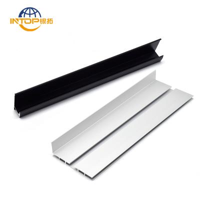 China Anti Moisture Aluminum Door Extrusion Hotel Washroom Partition Aluminium Profiles for sale