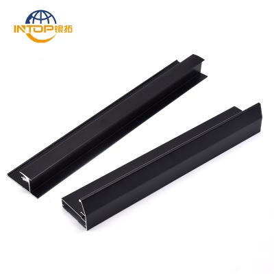 China Fireproof Coating Aluminum Frame Profile 6063 Aluminum Swing Door Profile for sale