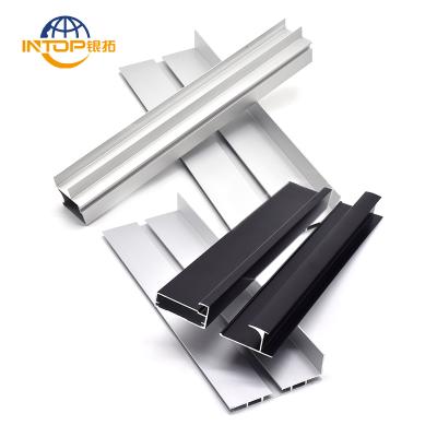 China 0.2mm To 20mm Sliding Aluminium Profile For Shopping Mall Partition Walls for sale