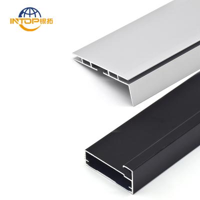 China T8 Temper Frameless Aluminium Profile 2.0mm Sliding Door Profile Aluminum for sale