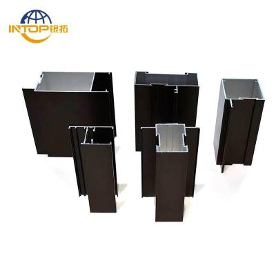 China Aluminum Cabinet Profile Powder Coated Aluminum Profiles For Windows for sale