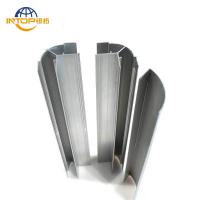 China custom 6063 mill finish aluminum extrusion cabinet profile for sale