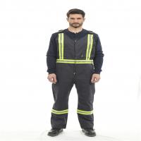 China HRC2 Anti Static Fire Retardant Overalls EN1149-3 100% Cotton for sale