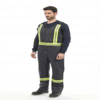 China HRC2 Anti Static Fire Retardant Overalls EN1149-3 100% Cotton for sale