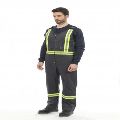 China HRC2 Anti Static Fire Retardant Overalls EN1149-3 100% Cotton for sale