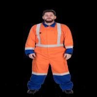 China Electric Welding Flame Retardant Coverall Workwear 210 Gram For Oil Field Metallurgy for sale