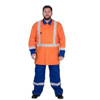 China CN88 12 Orange Flame Retardant Overalls Men For Welding for sale