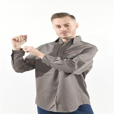 China 100% Cotton Fire Resistant Shirts Compliant 210gsm With European Standard for sale