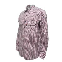 China Aramid 3A Printed Fire Retardant Work Shirt Long Sleeve 6.5 Oz for sale