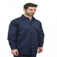 China Buttons Style Flame Resistant Work Shirt Customized LOGOS / Lables for sale