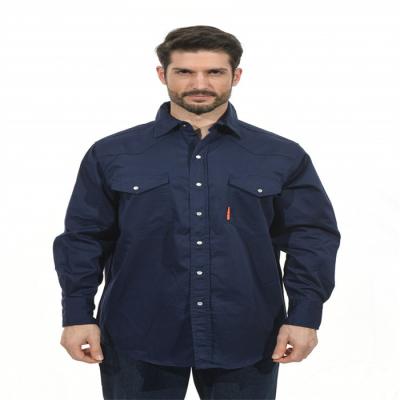 China EN11612 Fire Retardant Work Shirt 7.5oz for sale
