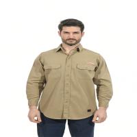 China EN ISO11611 Fire Retardant Work Shirt 7.5oz Good Breathability for sale