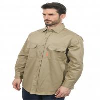 China EN ISO11611 Fire Retardant Work Shirt 7.5oz Good Breathability for sale