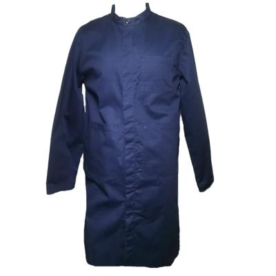 China EN11612 100 Percent Cotton Lab Coat Flame Resistant Workwear 6.5oz for sale