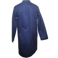 China EN11612 100 Percent Cotton Lab Coat Flame Resistant Workwear 6.5oz for sale