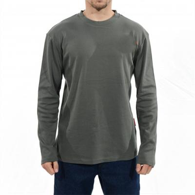 China Elastic Adjustment Cuff FR Henley Shirt CAT 2 2112 Arc Proof Round Collar for sale