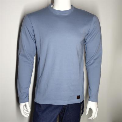 China HRC2 Long Sleeve FR Work Shirts Cotton Knitted Anti Static NFPA2112 for sale