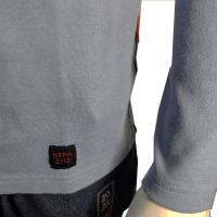 China HRC2 Long Sleeve FR Work Shirts Cotton Knitted Anti Static NFPA2112 for sale
