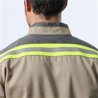 China 260gsm Fire Resistant Jackets 3M Reflective Taped EN11612 for sale